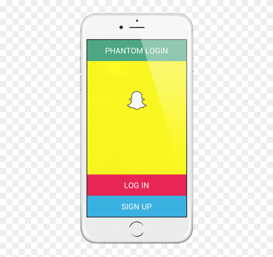 Snapchat Clipart Iphone Apps - Snapchat On Iphone 10 - Png Download ...