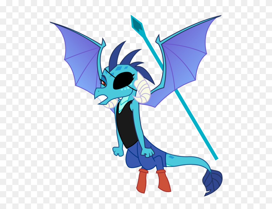 Eyepatch Transparent Background - My Little Pony Angry Princess Ember ...