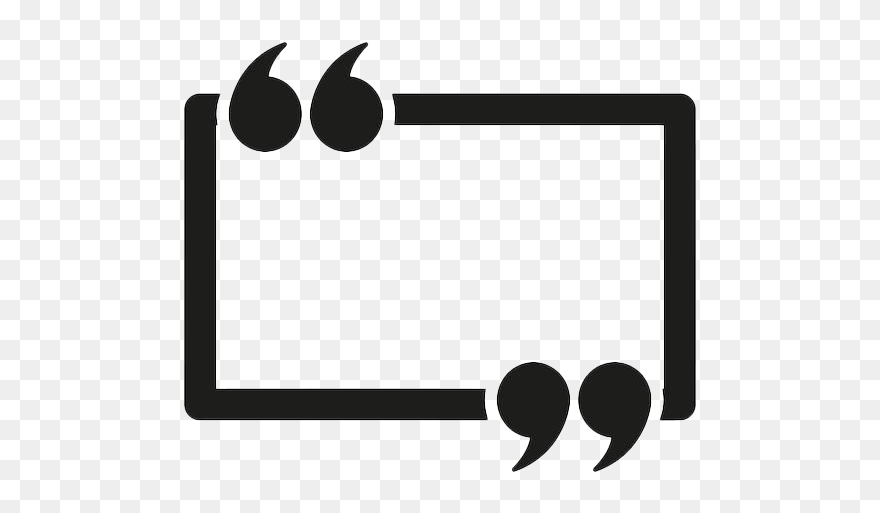 Quotation Mark Png Clipart - Vector Image Quotation Mark Speech Bubble ...