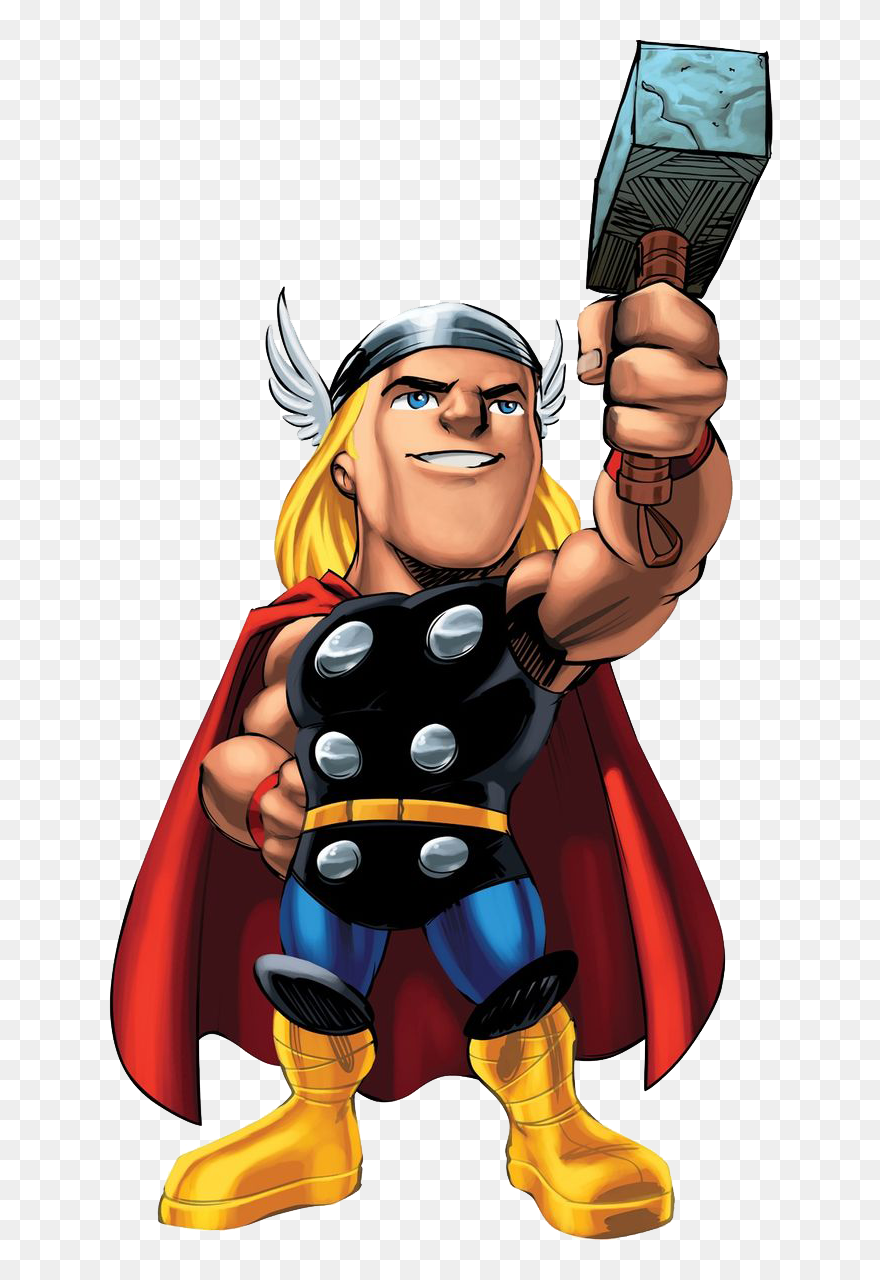 Download Avengers Clipart Thor - Marvel Super Hero Squad Thor - Png ...
