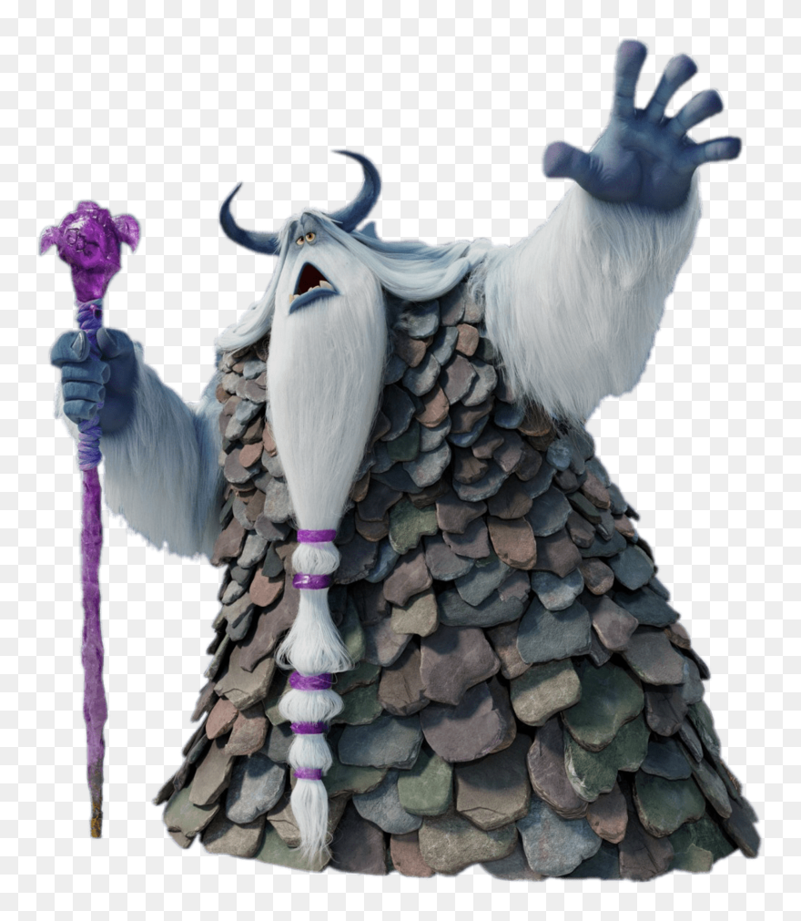 Smallfoot Stonekeeper Yeti - Lebron James Smallfoot Character Clipart ...