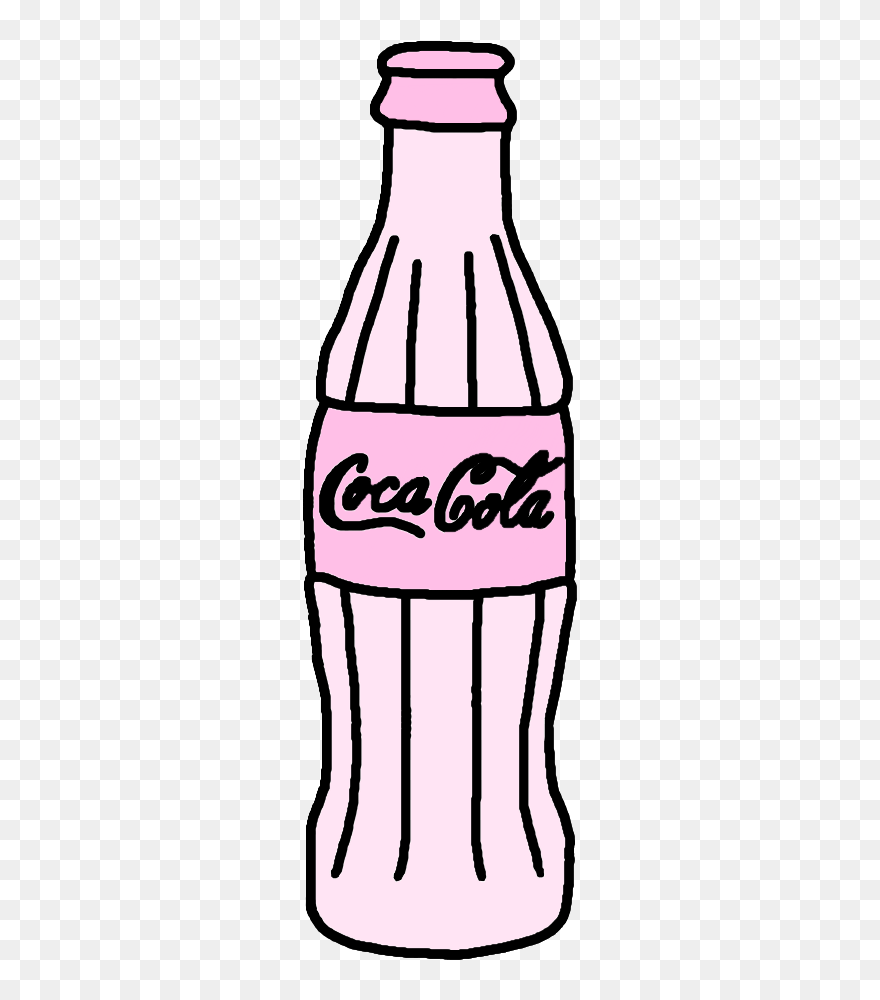 Download Coca Cola, Pink, And Transparent Image - Coca Cola Tumblr ...