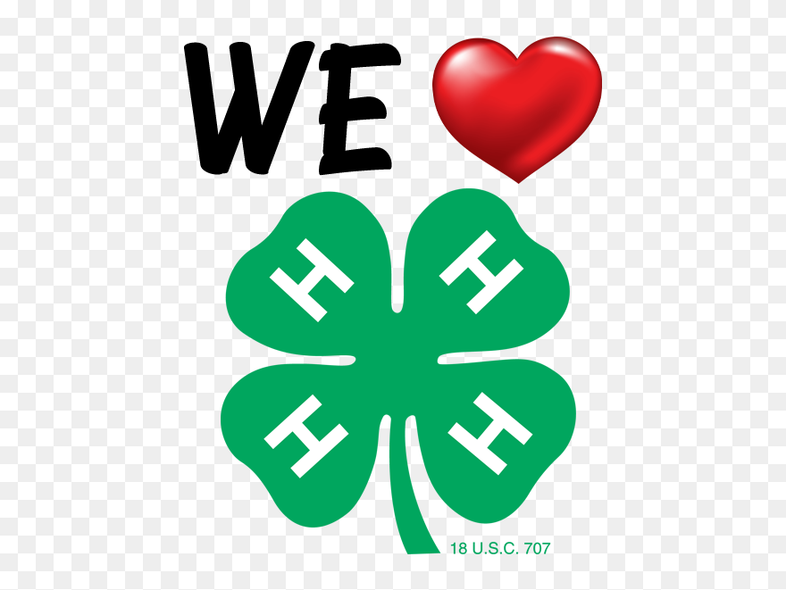 Download Image Result For We Love 4-h Clip Art - Transparent Background ...