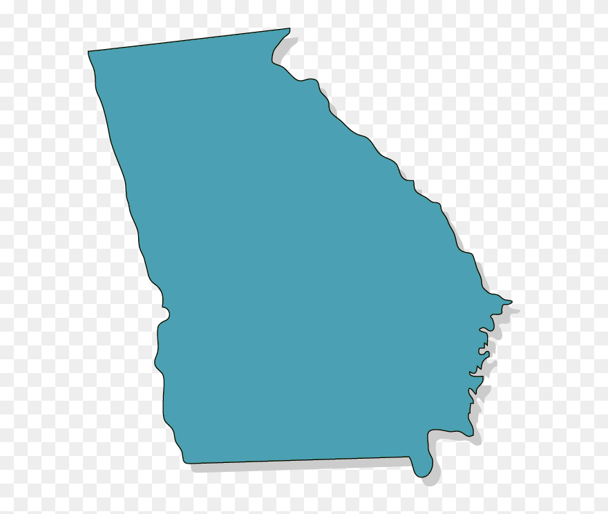 Download Transparent Georgia Outline Png - State Of Georgia Png Clipart ...