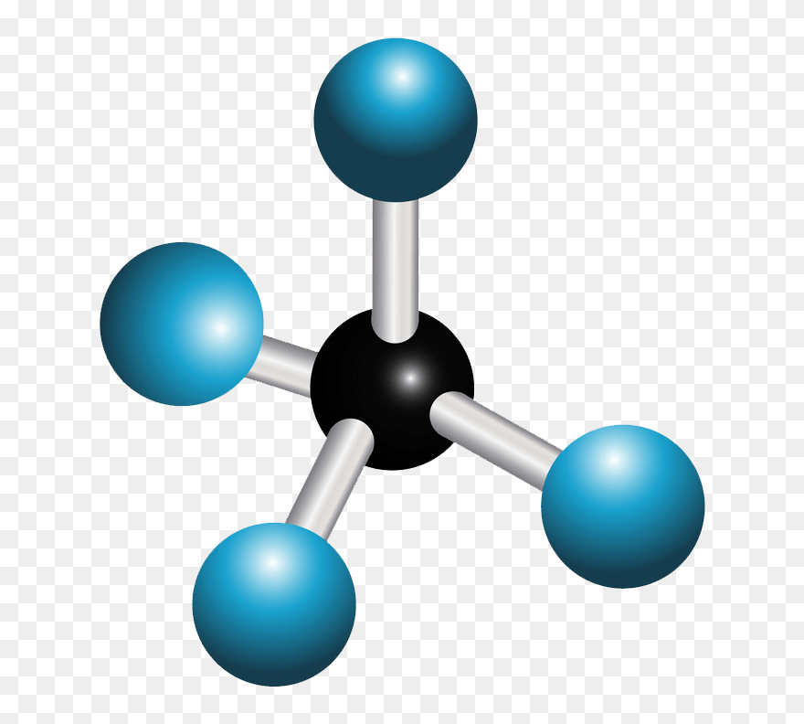 Methan Molecule Clipart (#5429224) - PinClipart