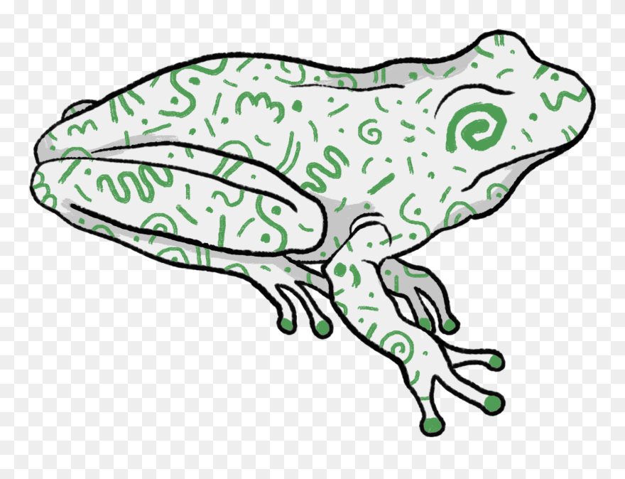 Vampire Weekend Father Of The Bride Frog Clipart (#5433201) - PinClipart