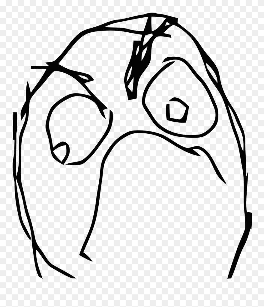 Rage Guy Png Free Download - Troll Face Rage Png Clipart (#5433475 ...