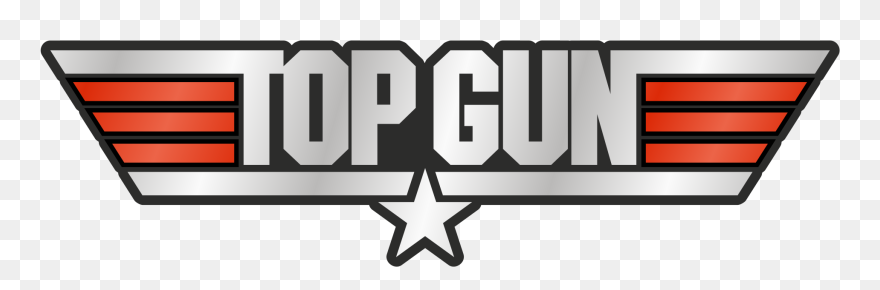 Top Gun Logo - Top Gun Logo Png Clipart (#5433594) - PinClipart