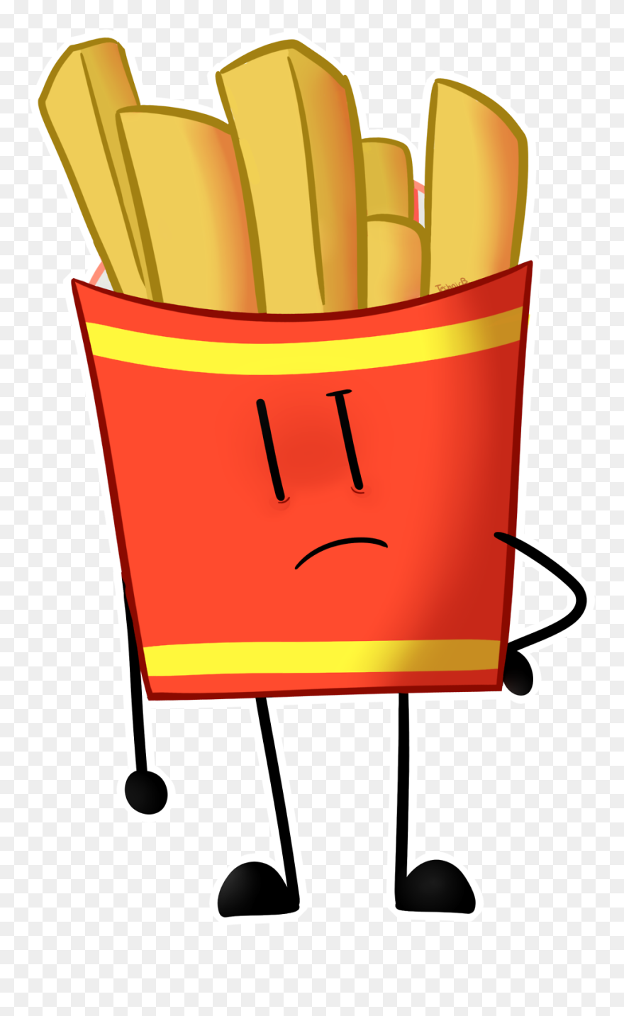 Fries Bfb Clipart (#5438014) - PinClipart