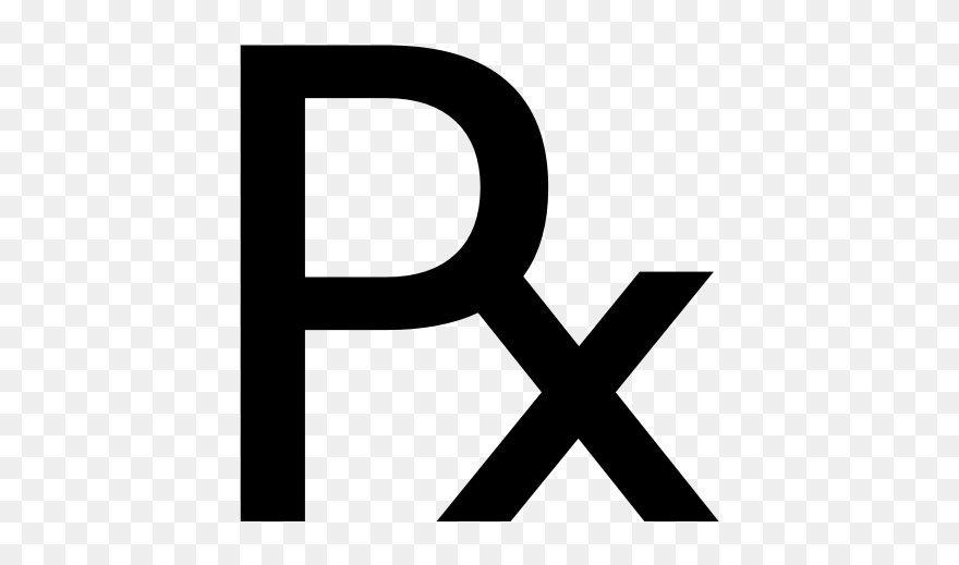File - Rx Symbol - Svg - Rx Symbol Png Clipart (#5441039) - PinClipart