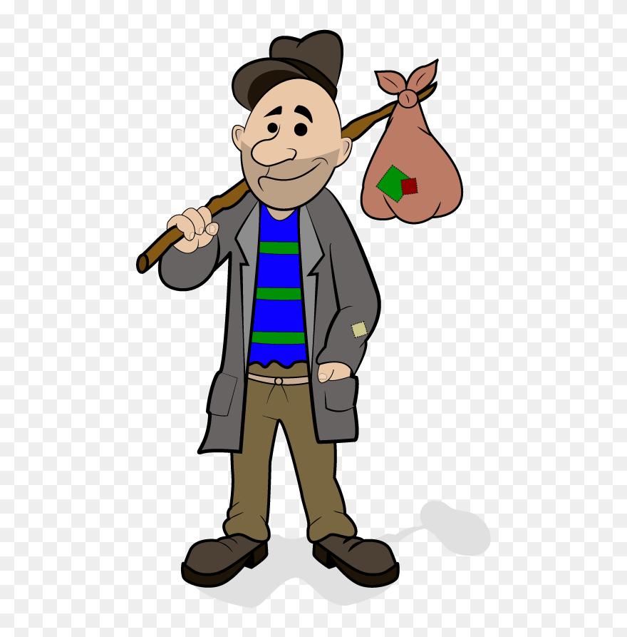 Download Clipart Hobo Picture Royalty Free Stock Hobo Clipart - Cartoon ...