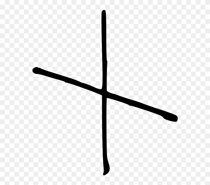 Transparent Cross Clipart - Thin X Clip Art - Png Download (#5444292 ...
