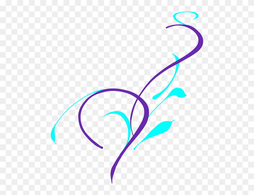 Teal And Purple Border Clipart (#5445592) - PinClipart