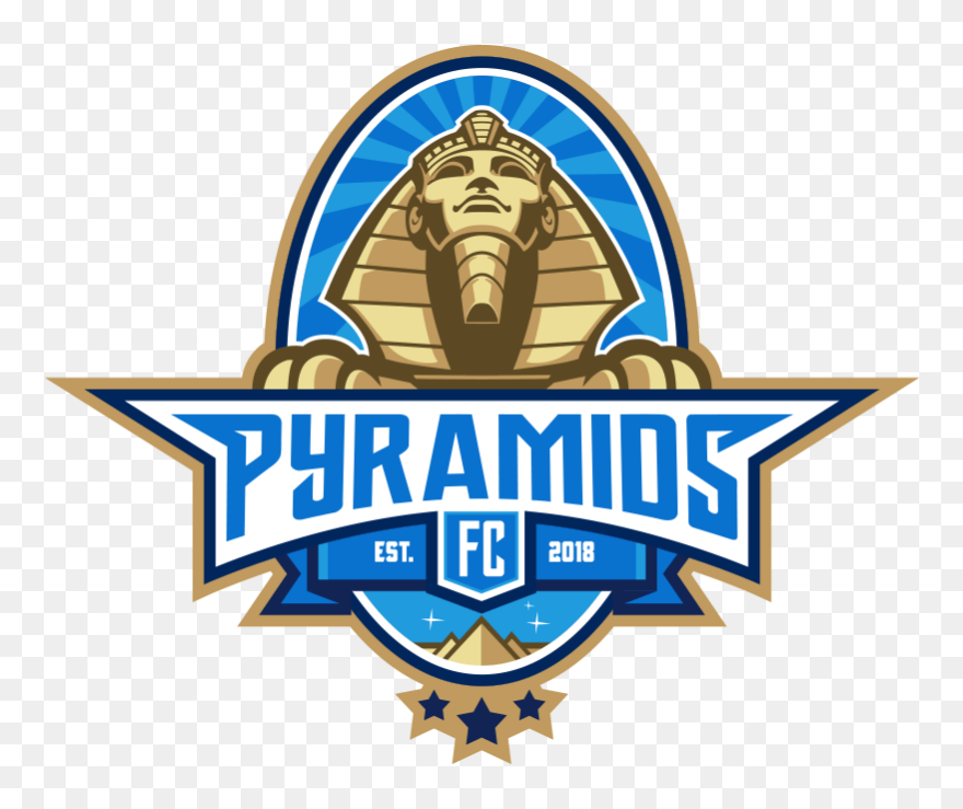 Pyramids Logo Design - Pyramids Fc Logo Png Clipart (#5446266) - PinClipart