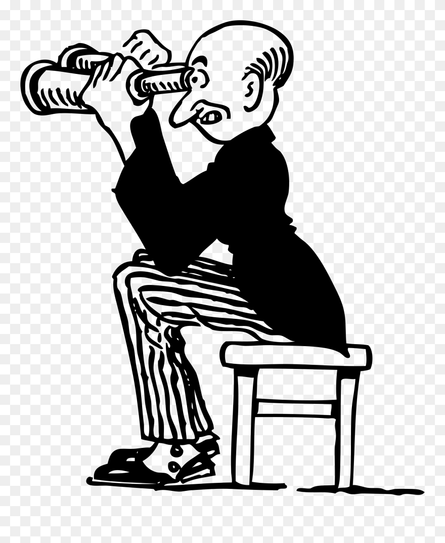 Man Using Big Image - Perspective Clipart - Png Download (#5446725 ...