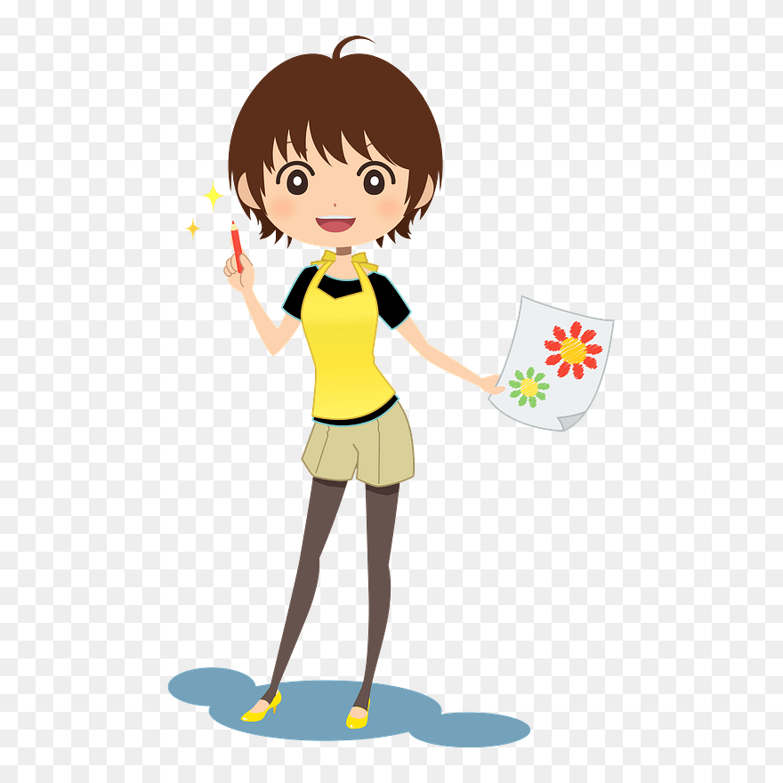 Download Woman Designer Clipart - Cartoon - Png Download (#5448698 ...