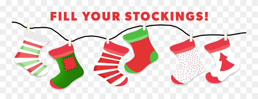 Download Transparent Stocking Stuffer Clipart - Clip Art Stocking ...