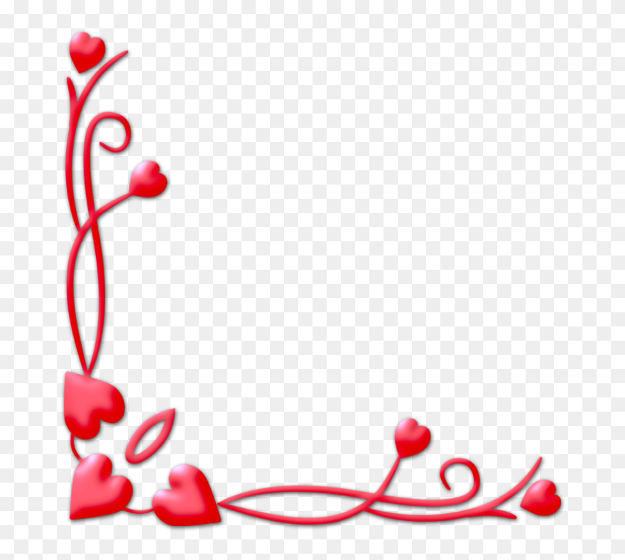 Love Border Png Hd Clipart (#5453015) - PinClipart