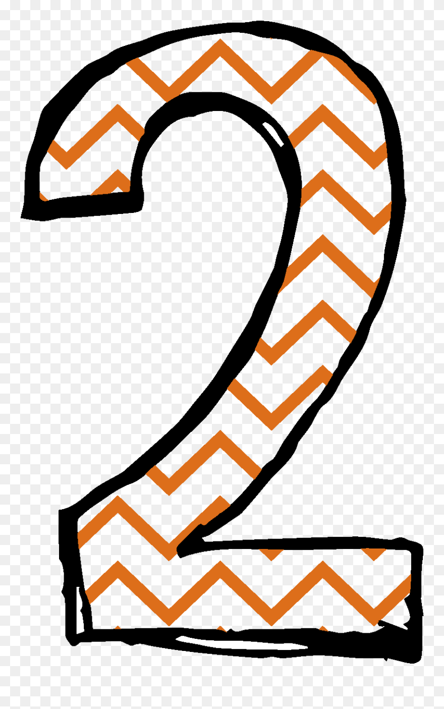 Cute Number 2 Png Clipart (#5453313) - PinClipart