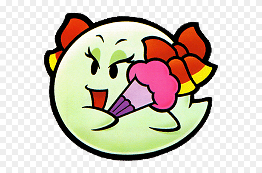 Bow - Paper Mario 64 Lady Bow Clipart (#5454440) - PinClipart