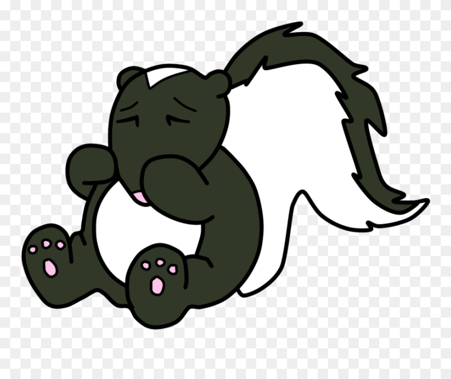 Download Skunk Vector Sad - Sad Skunk Clipart (#5455269) - PinClipart