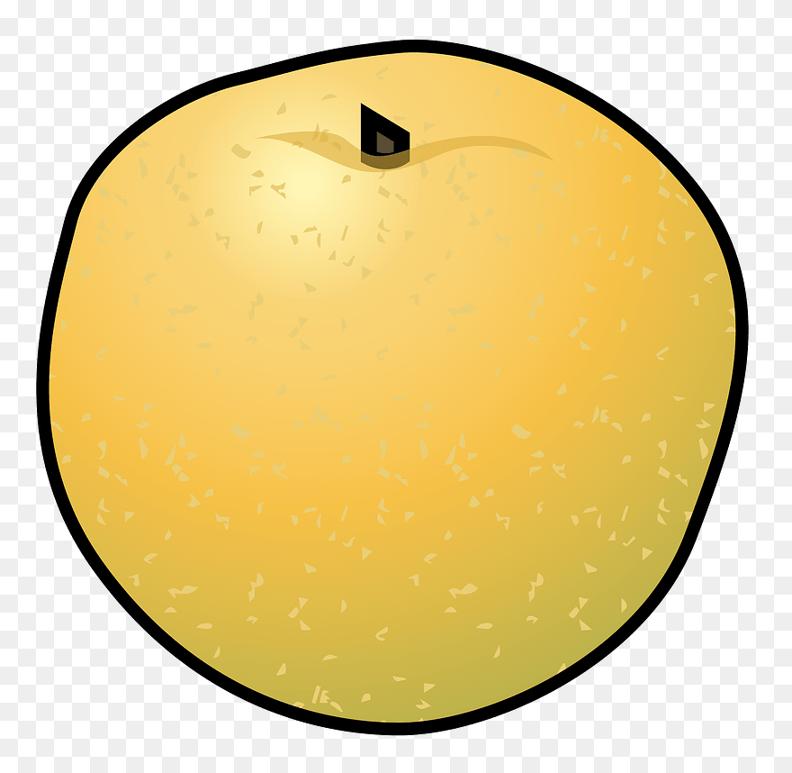 Pear Fruit Food Clipart - Circle - Png Download (#5461499) - PinClipart