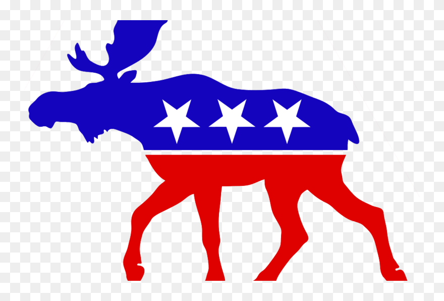 Bull Moose Party Transparent Background Clipart (#5462785) - PinClipart