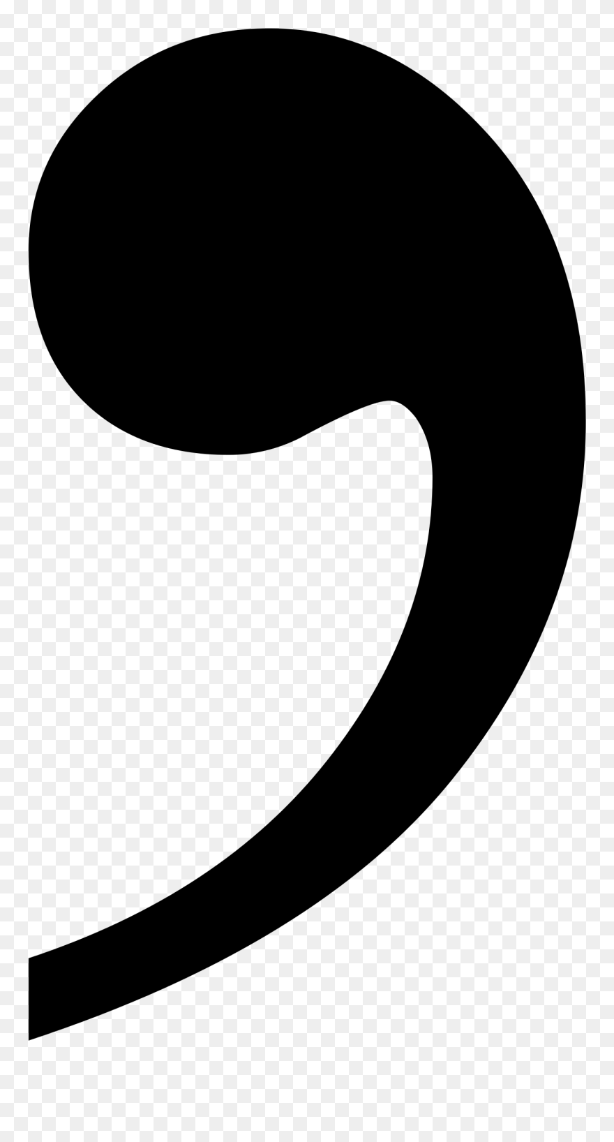 Comma - Apostrophe Yellow Clipart (#5465266) - PinClipart