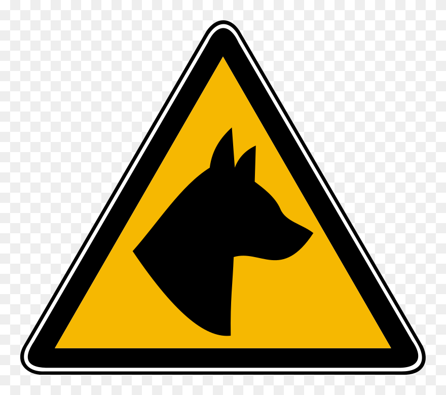 Download Dog Hazard - Dog Hazard Symbol Clipart (#5466760) - PinClipart