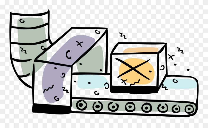 Vector Illustration Of Shipping Crate Box Shipment - Clip Art - Png ...