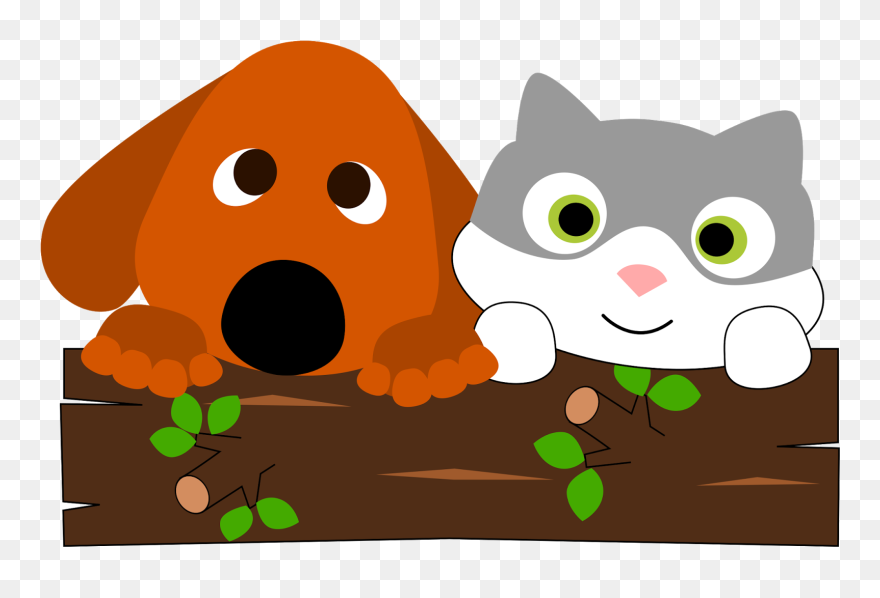 Dog And Cat Clipart - Png Download (#5471078) - PinClipart