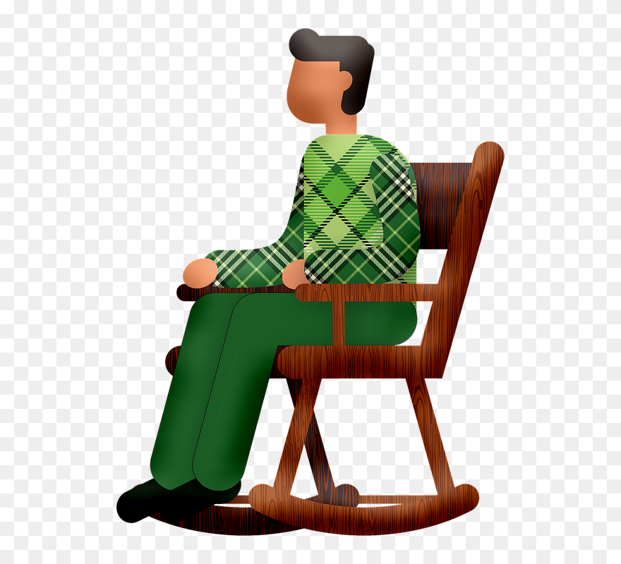 Download Rocking Chair Vector Gif Clipart (#5471219) - PinClipart