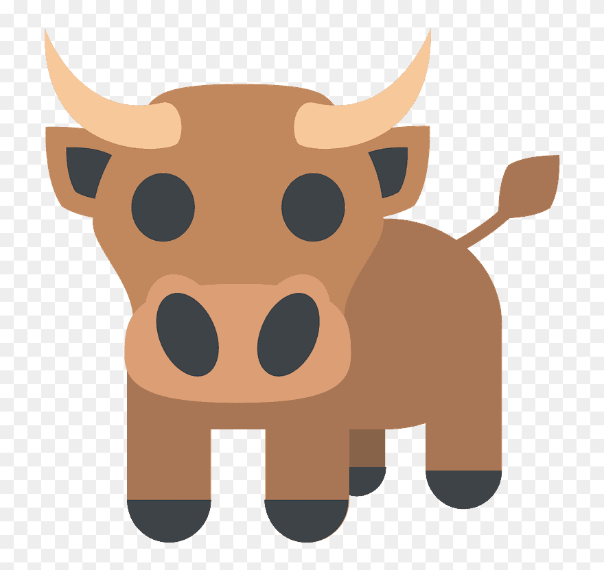 Ox Emoji Clipart - Bison Emoji - Png Download (#5474533) - PinClipart