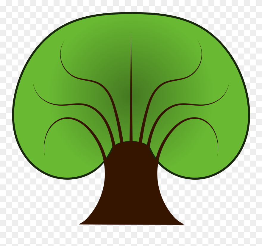 Symmetrical Tree Clipart (#5474619) - PinClipart