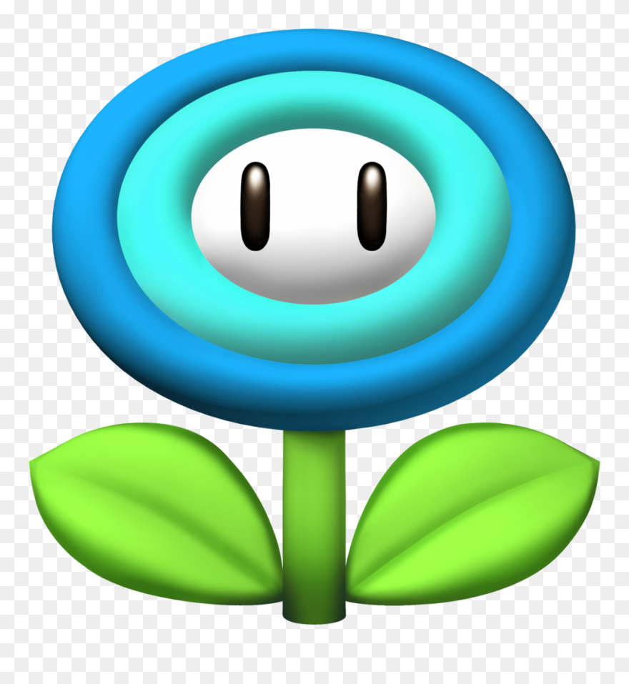 Download Mario Bros Ice Flower Clipart (#5481107) - PinClipart