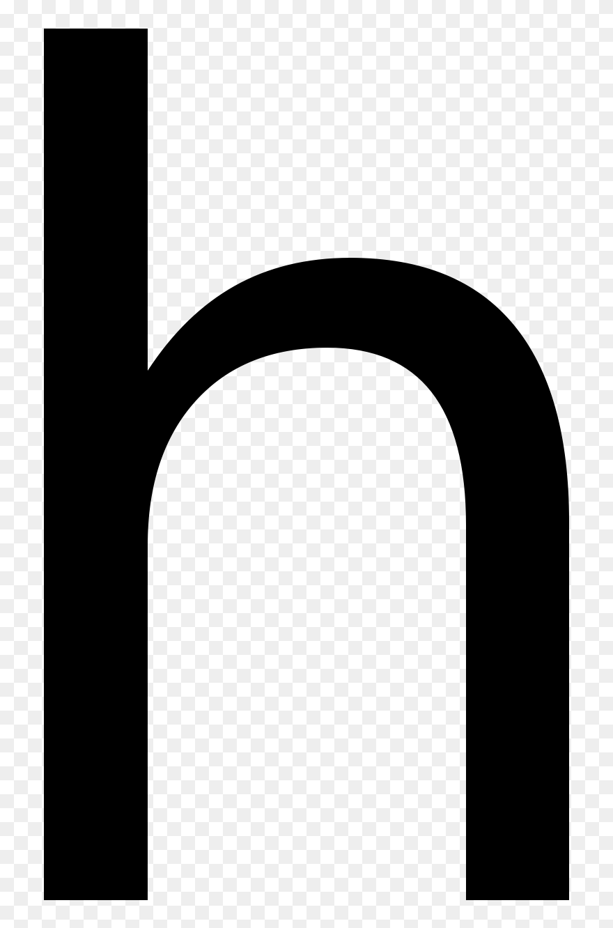 File - Letter H - Svg - Wiktionary - Black Small Letter H Clipart ...
