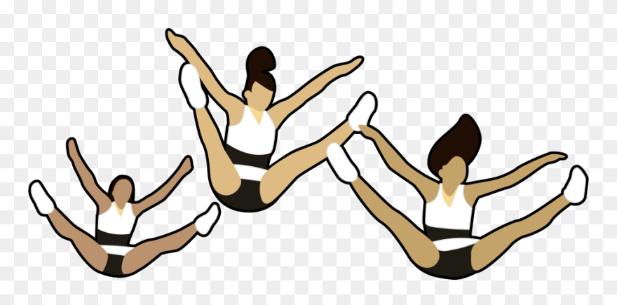 Cheer Dance Line Clip Art - Png Download (#5483514) - PinClipart