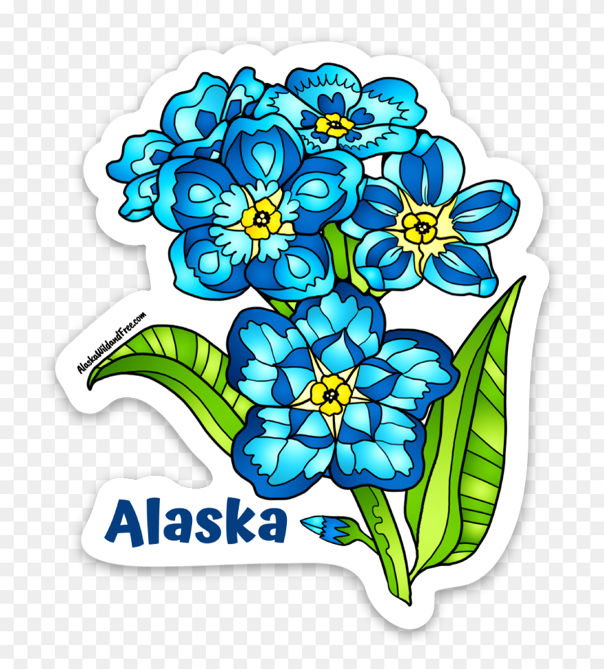 Download Alaska State Symbols Coloring Pages Clipart (#5485860 ...