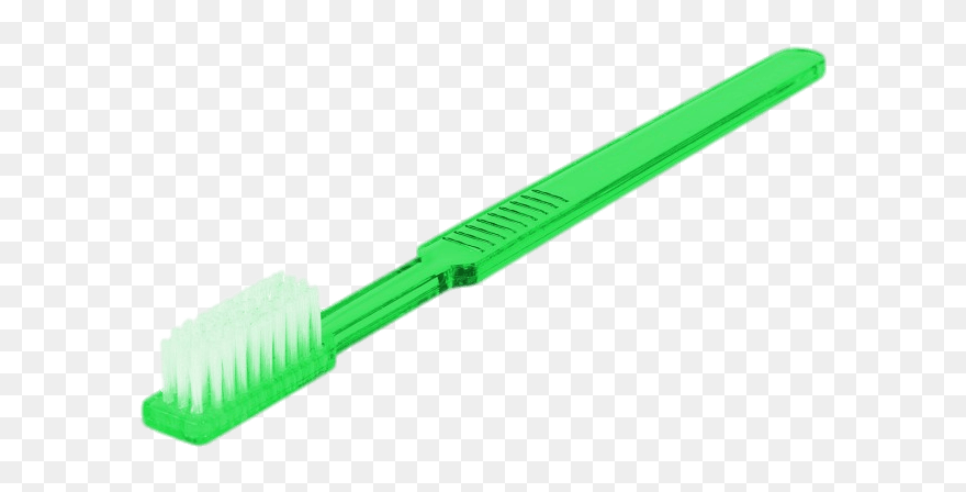 Tooth Brush Green Clip Arts - Green Toothbrush Clipart - Png Download ...
