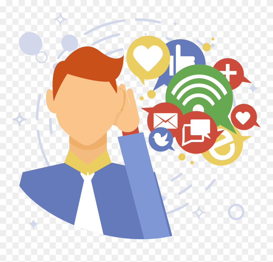 Transparent Social Listening Icon Clipart (#5490091) - PinClipart