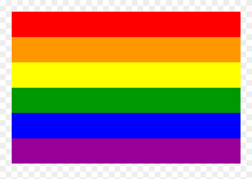 Download Rainbow Flag Clip Art - Png Download (#5490419) - PinClipart