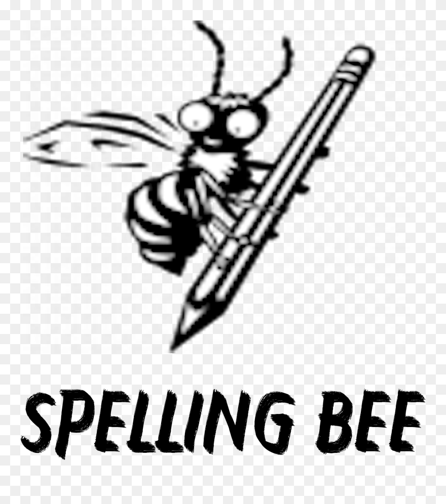 Transparent Spelling Bee Png - Bee Clip Art (#5491386) - PinClipart