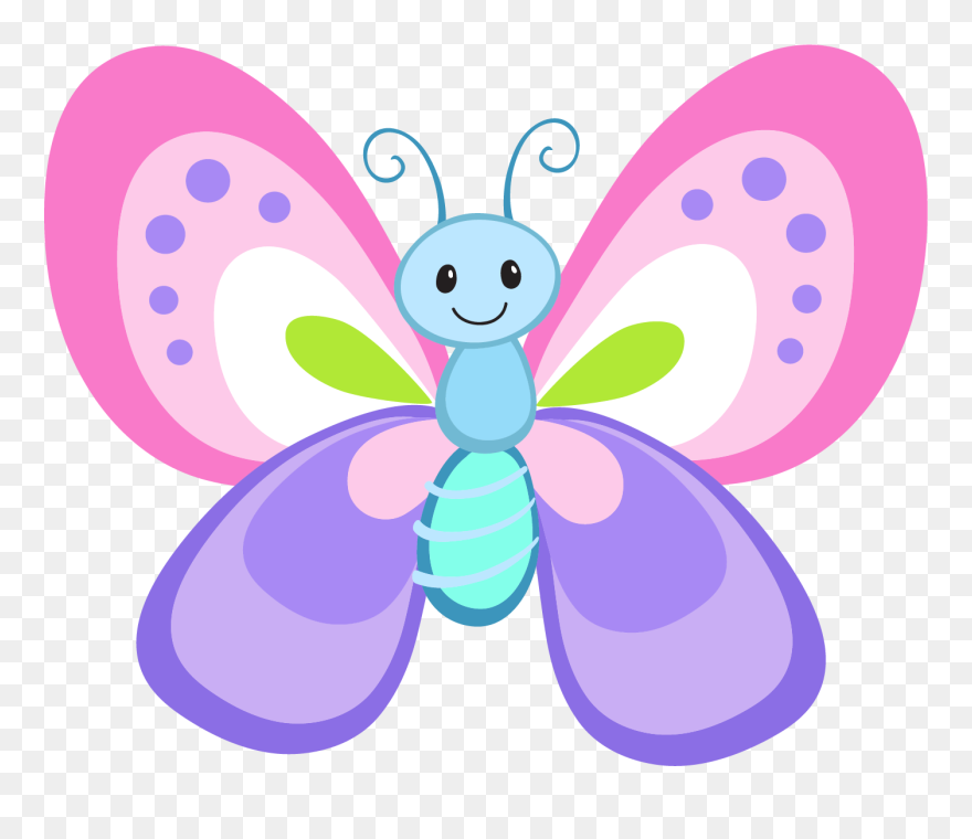 Download Cartoon Butterfly Clipart (#5492940) - PinClipart