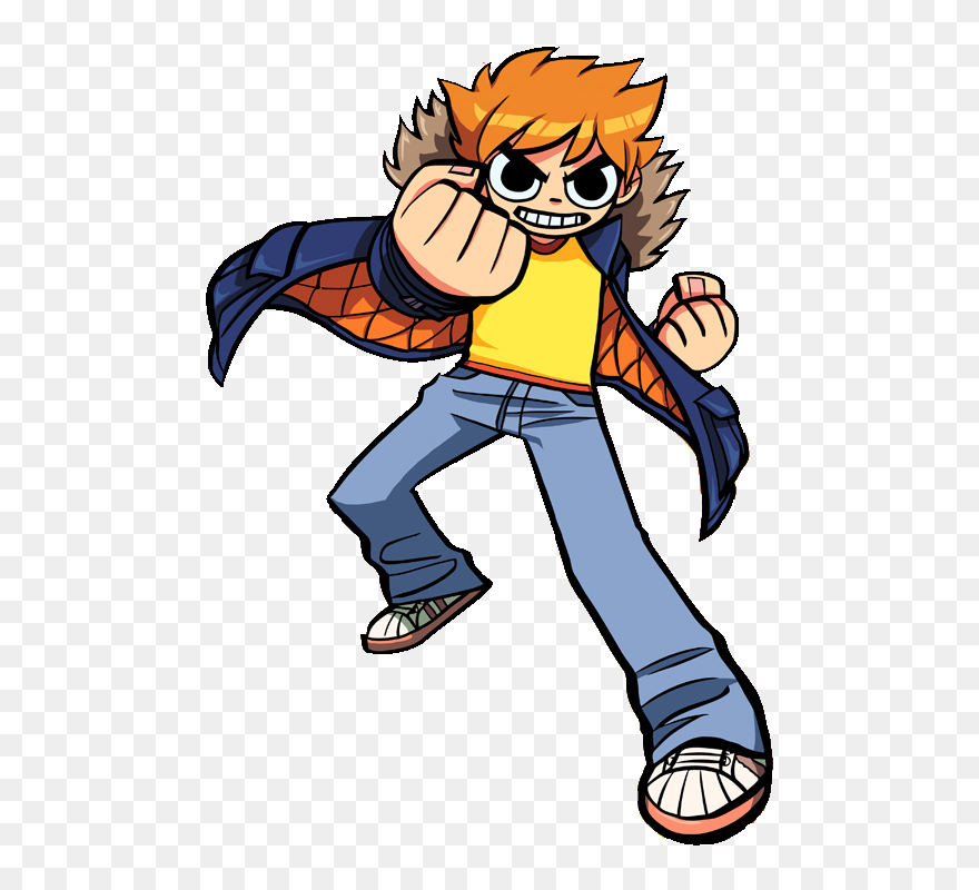 Pilgrims Clipart Female Pilgrim - Scott Pilgrim Characters Comic - Png ...