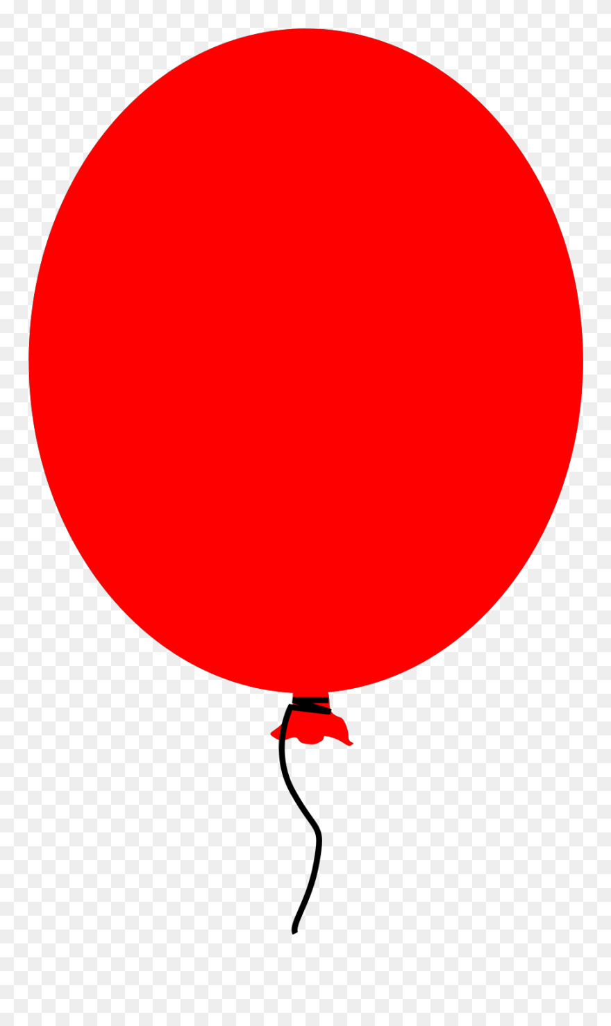 Red Balloon Clip Art - Png Download (#5498143) - PinClipart