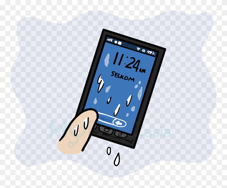 Palm Sweating Wet Screen - Gadget Clipart (#5499670) - PinClipart