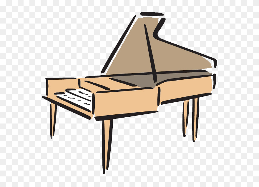 Piano Musical Keyboard Clip Art - Clip Art Piano - Png Download ...