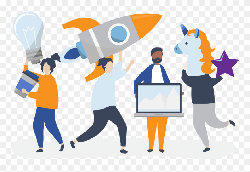Download Startup Vector Png Clipart (#5500727) - PinClipart