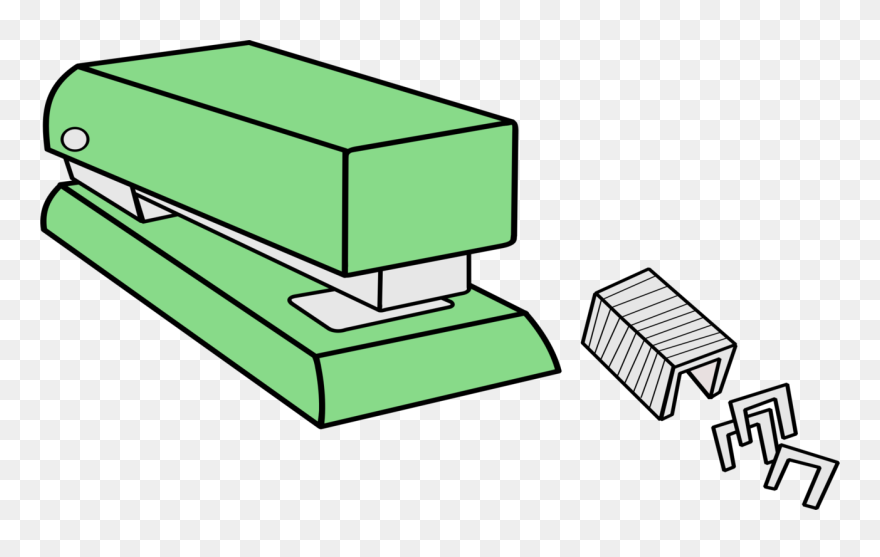 Diagram,line,rectangle - Staplers And Staples Clipart - Png Download ...
