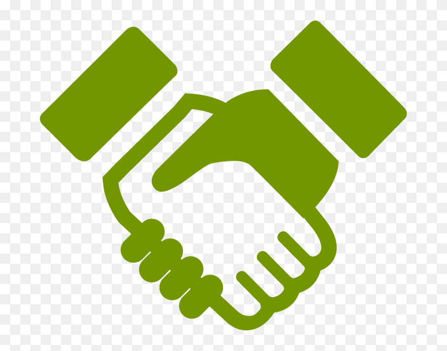 Hand Shake Icon Green Clipart (#5502208) - PinClipart